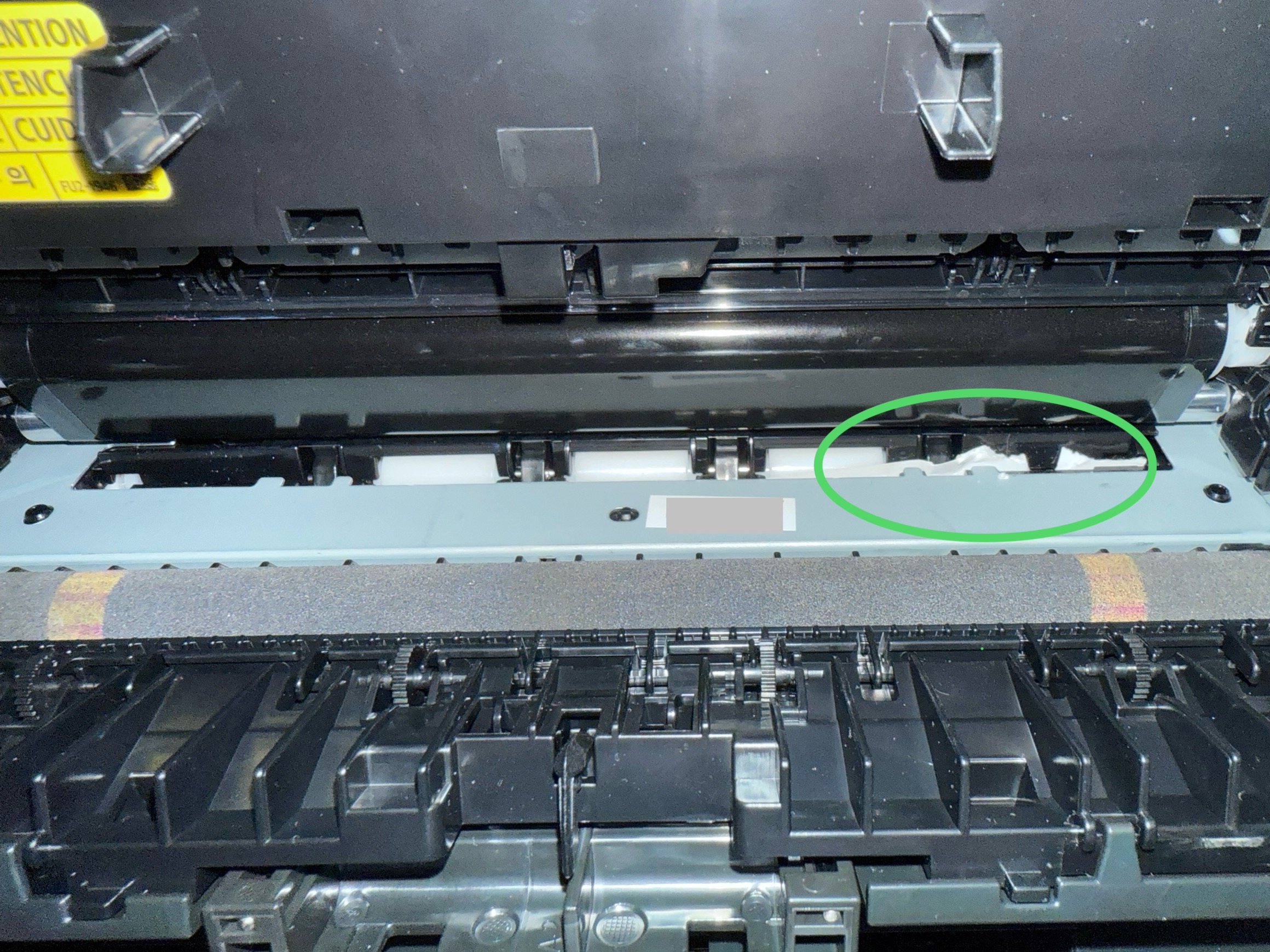 Paper jam torn off inside imageCLASS MF654Cdw - Canon Community