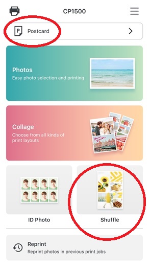 SELPHY CP1500 Update limited the photo layouts and... - Canon Community