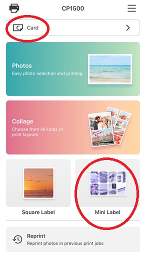 SELPHY CP1500 Update limited the photo layouts and... - Canon Community