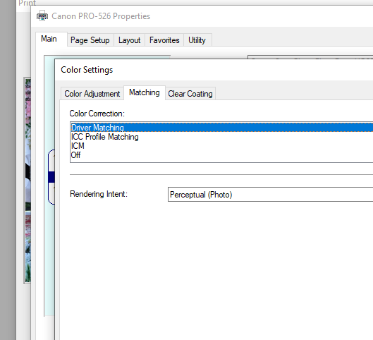 Solved: imagePROGRAF PRO-526 Color correction setting advi... - Canon ...