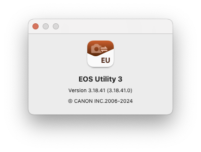 Solved: EOS Utility 3 Crashes with Sequoia macOS15 and una... - Canon ...