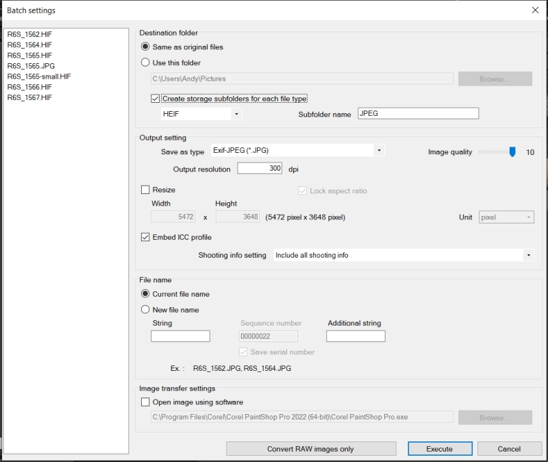 How to convert HIF files - Canon Community