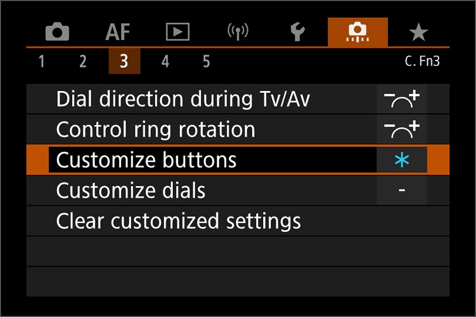 EOS R6 Customizing buttons for my AF preferences - Canon Community