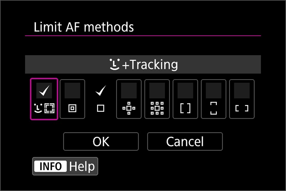 EOS R6 Customizing buttons for my AF preferences - Canon Community