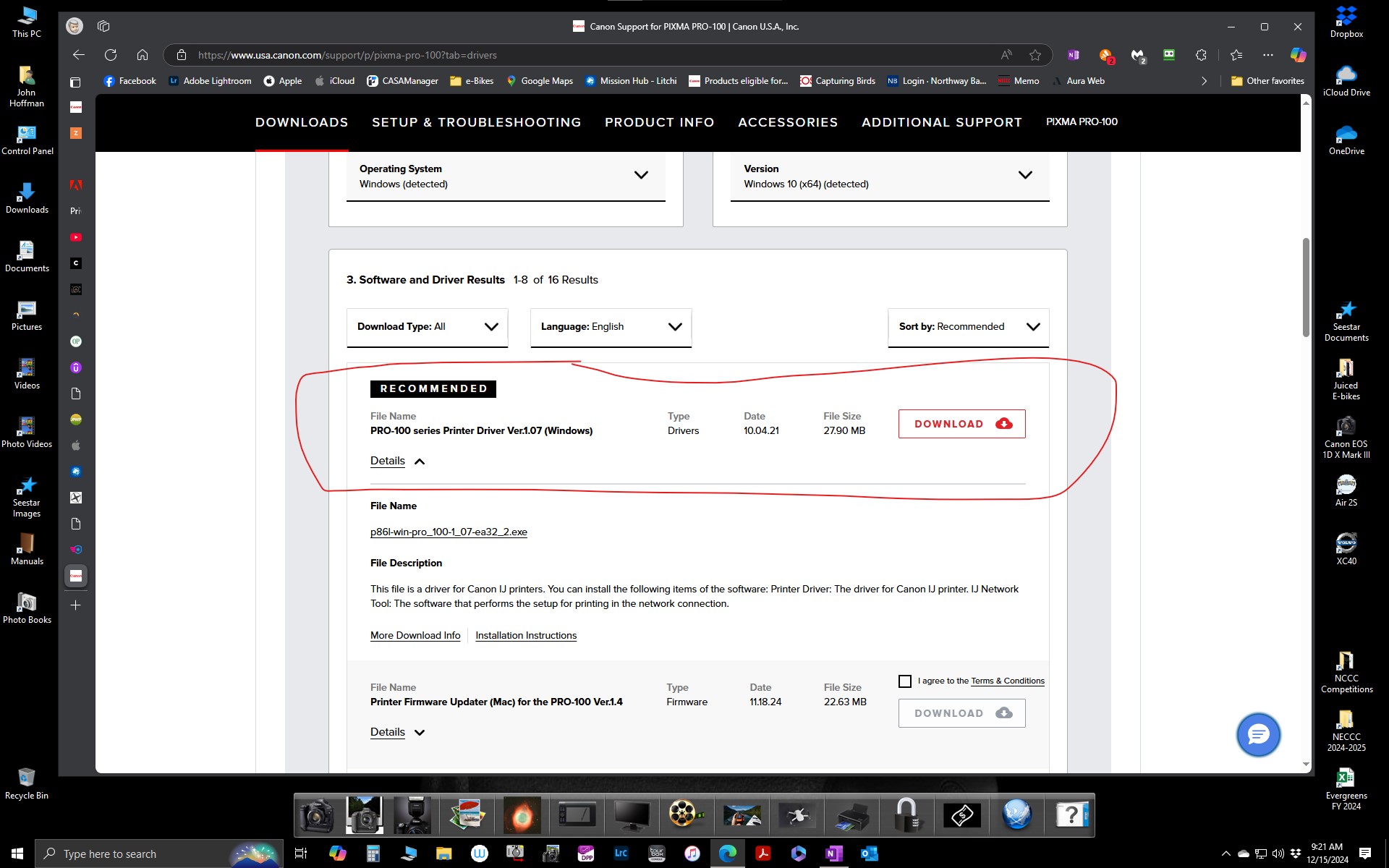 PIXMA PRO-100 SET UP ISSUES - Canon Community