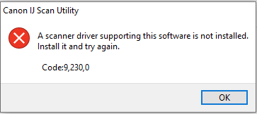 G3200 IJ Scan Utility Install Issues - Canon Community