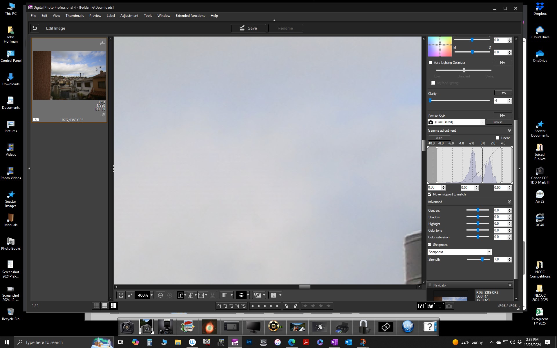 Re: Horizontal lines in outdoor with natural light... - Canon Community