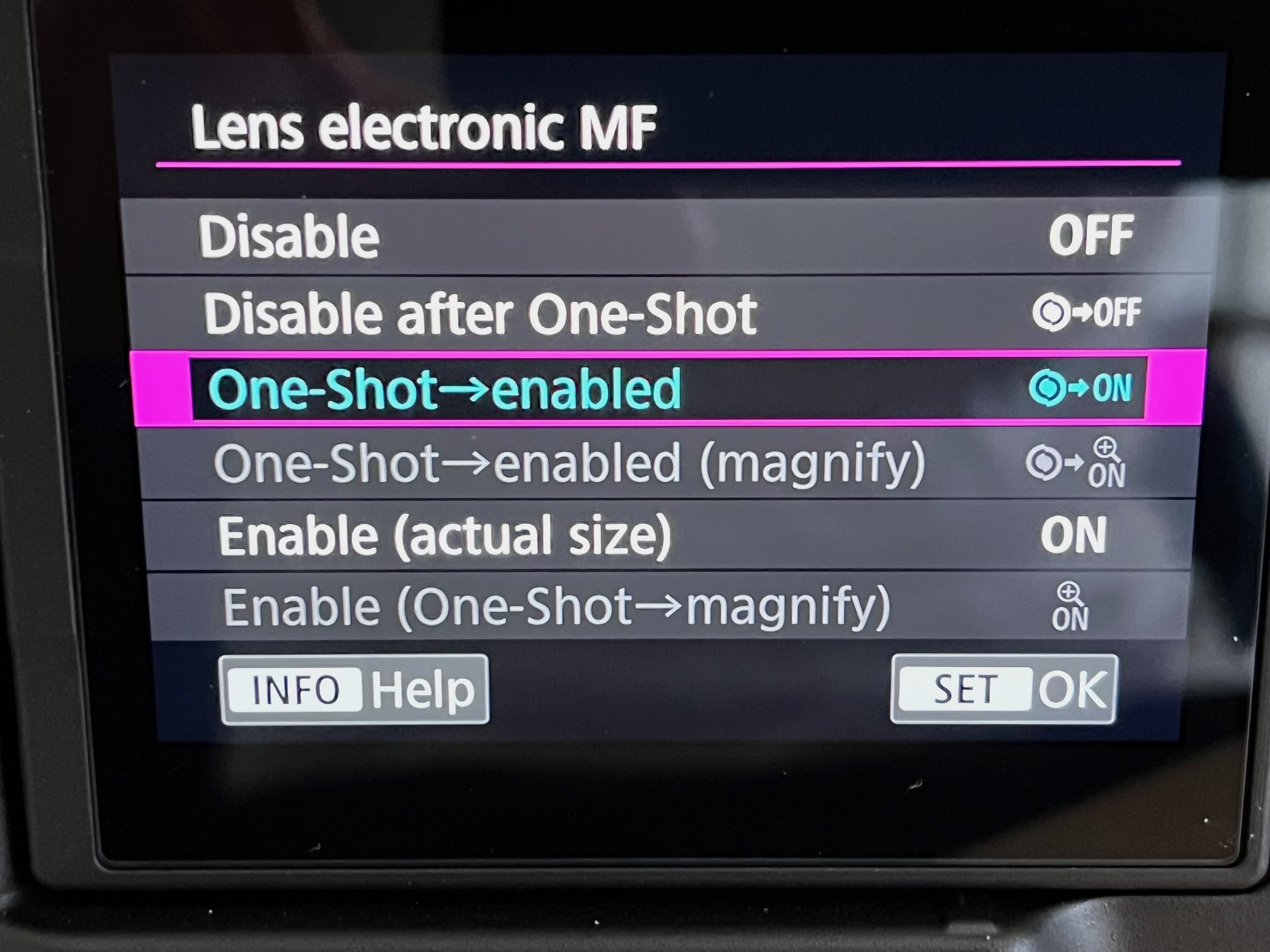 Solved: EOS R1 Trouble getting manual focus guide to work ... - Canon ...