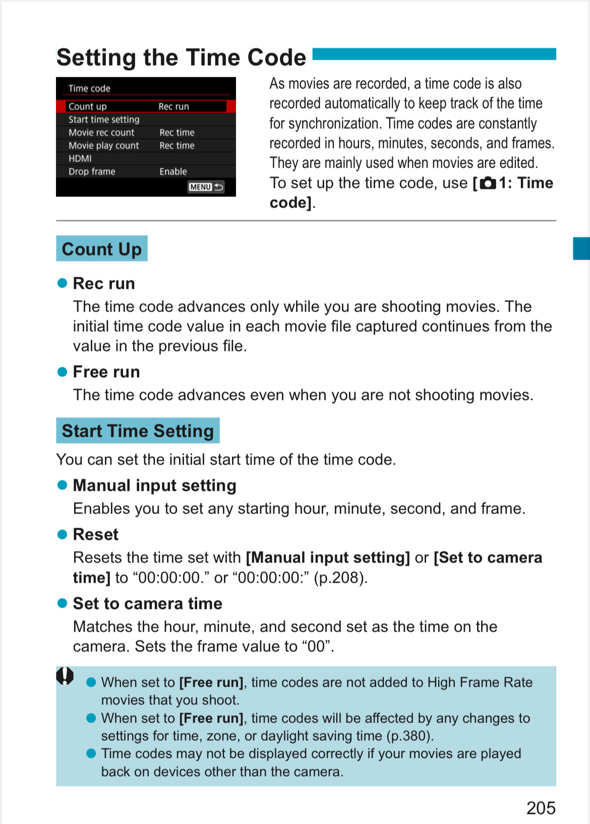 Solved: EOS R won't sync with external timecode - Canon Community