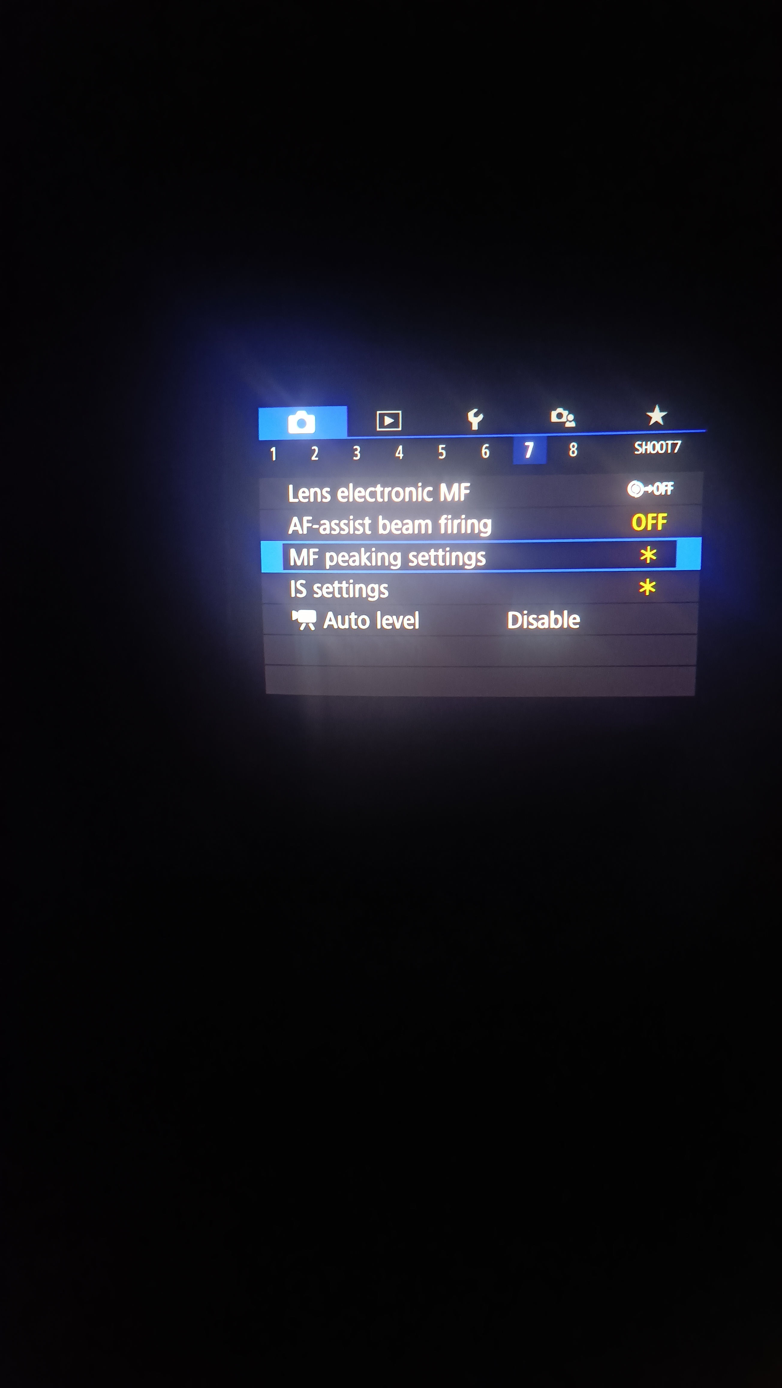 EOS M50 Everything on the viewfinder is blue - Canon Community