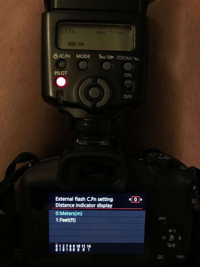 EOS R100 settings for external PHOTOOLEX LCD flash - Canon Community