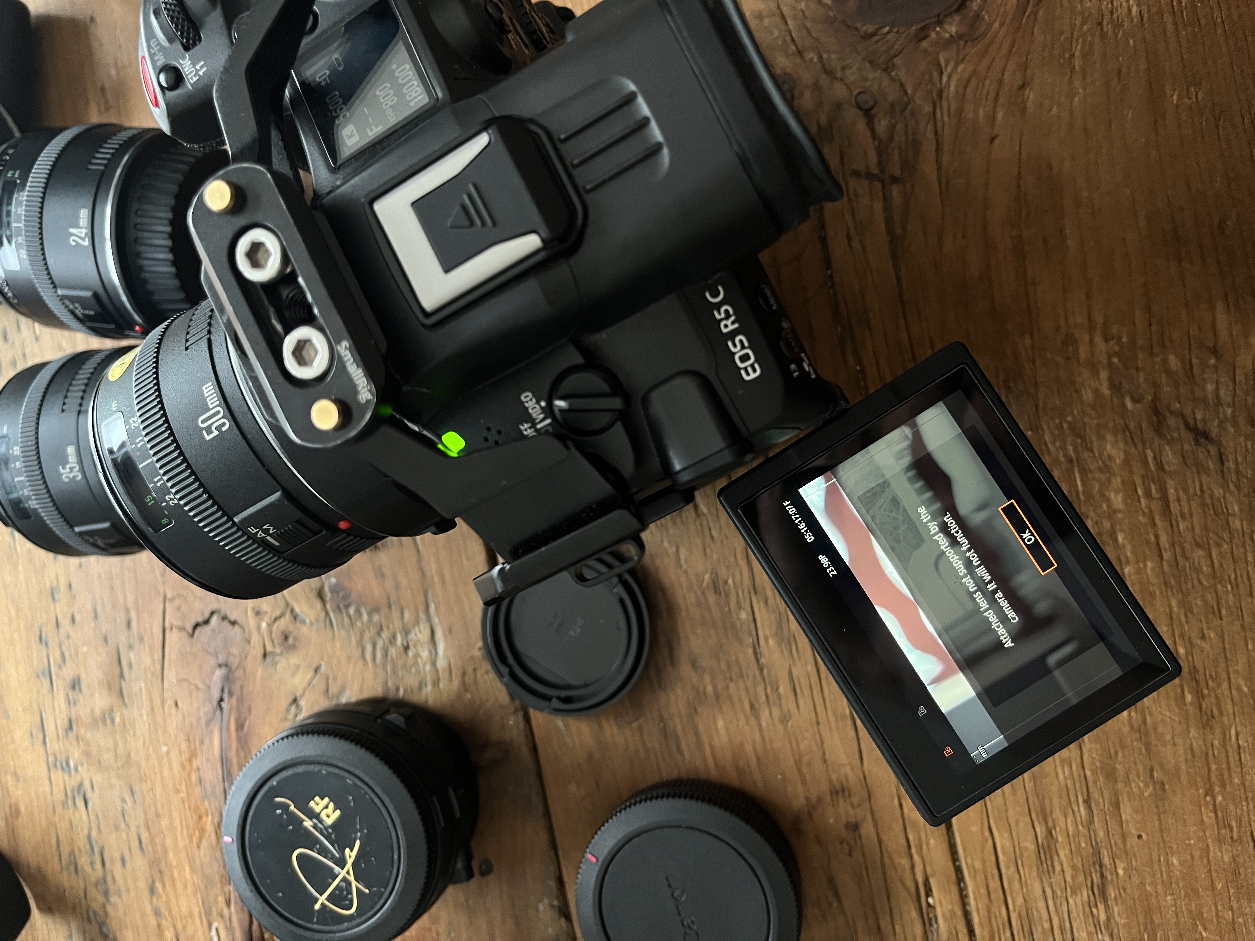 R5C Canon EF lenses that don't work in video mode - Canon Community