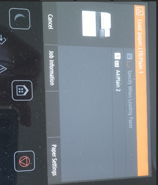 MF1333C/C1333iF/i help with removing selection of ... - Canon Community
