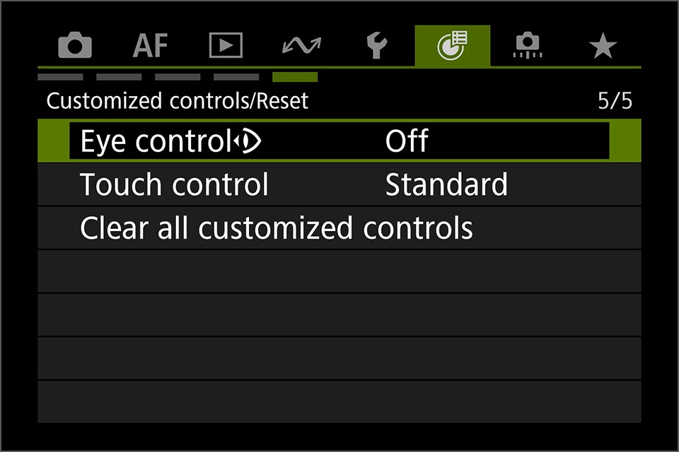 EOS R1 Clearing Custom Buttons settings - Canon Community