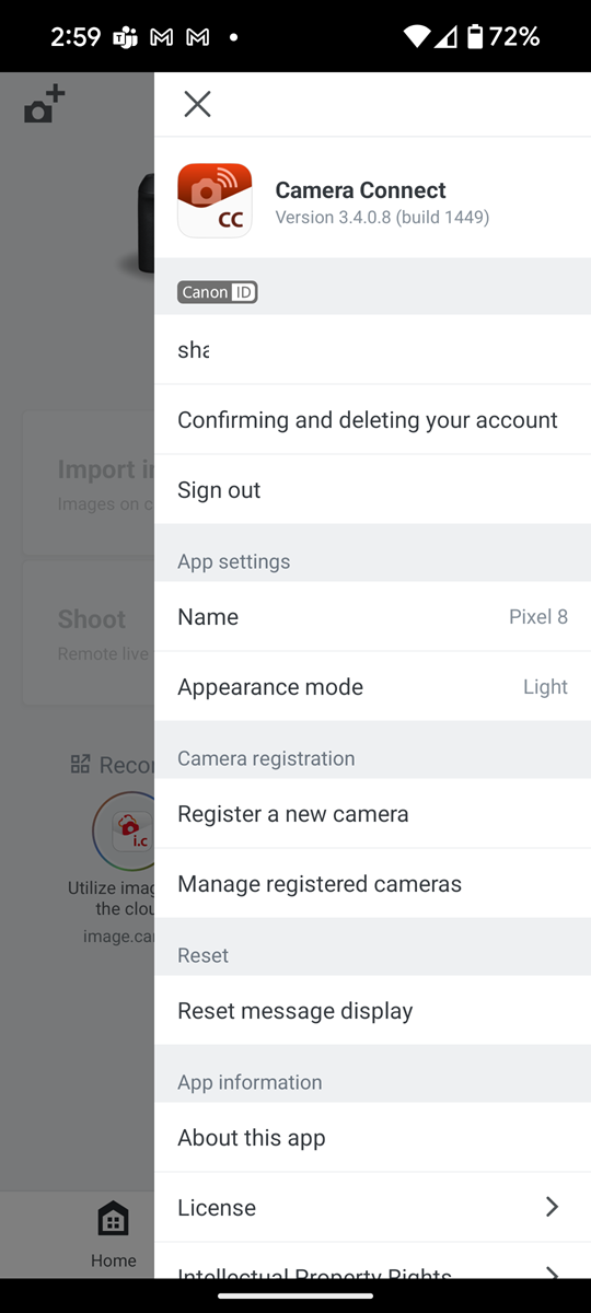 Camera connect app, unable to sign in - Canon Community
