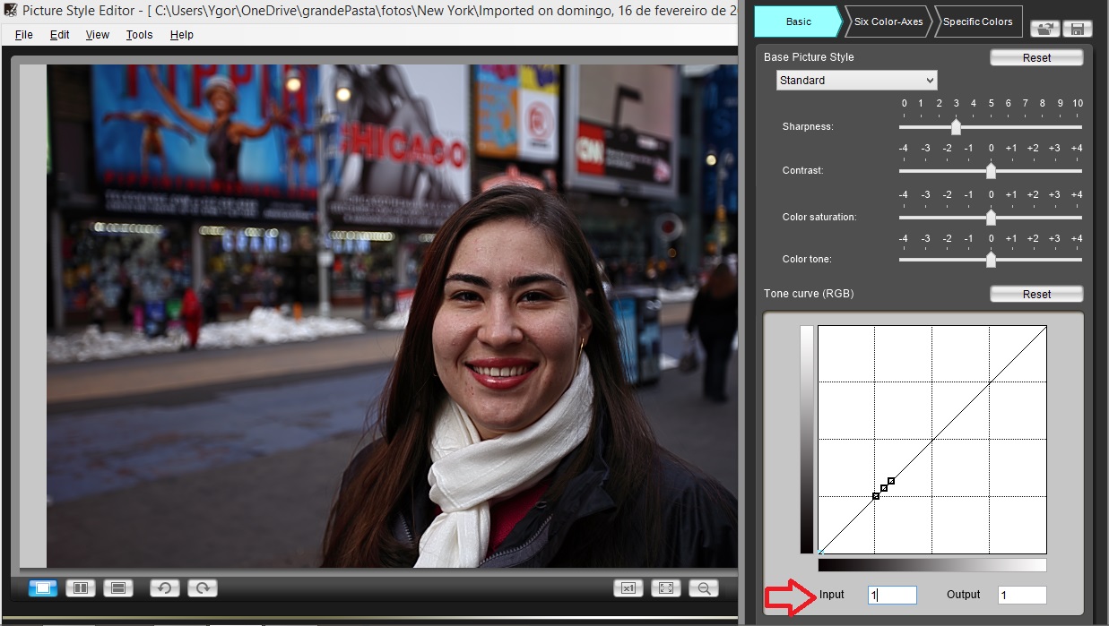 Picture Style Editor - Curve Input Value - Canon Community