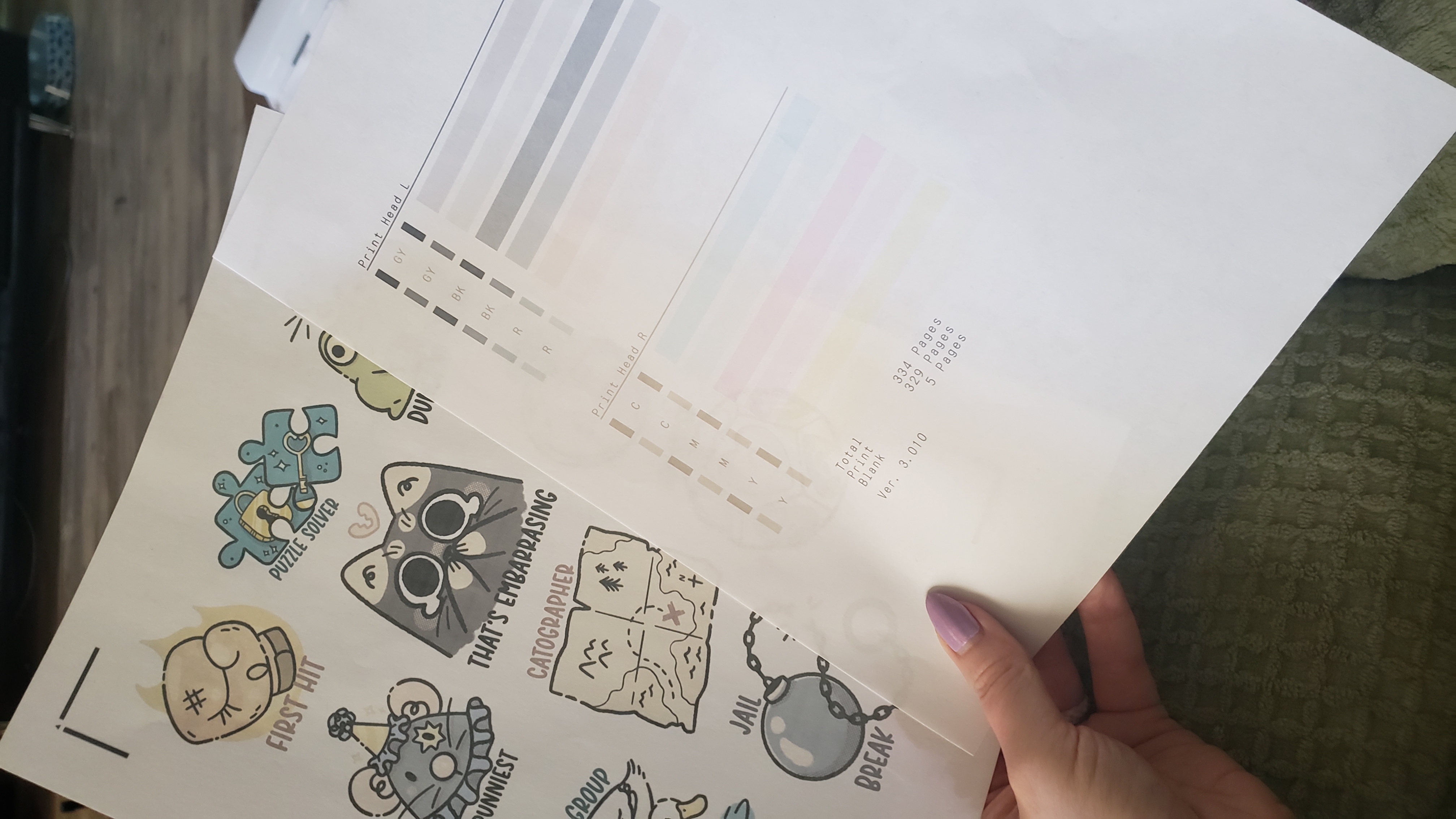 PIXMA G620 - printing super faded colors. - Canon Community