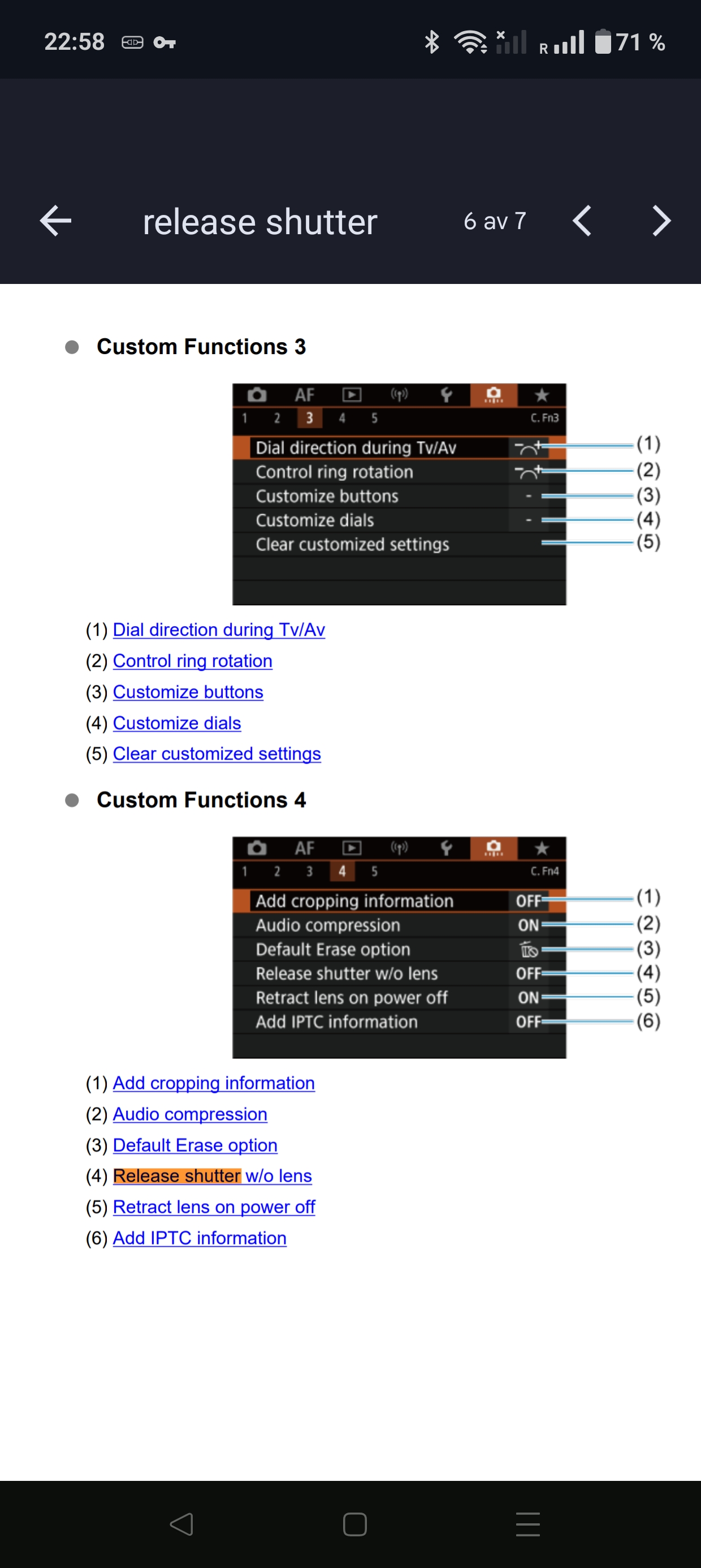 Solved: Canon R5 mark II & R6 mark I do not have "Release ... - Canon Community