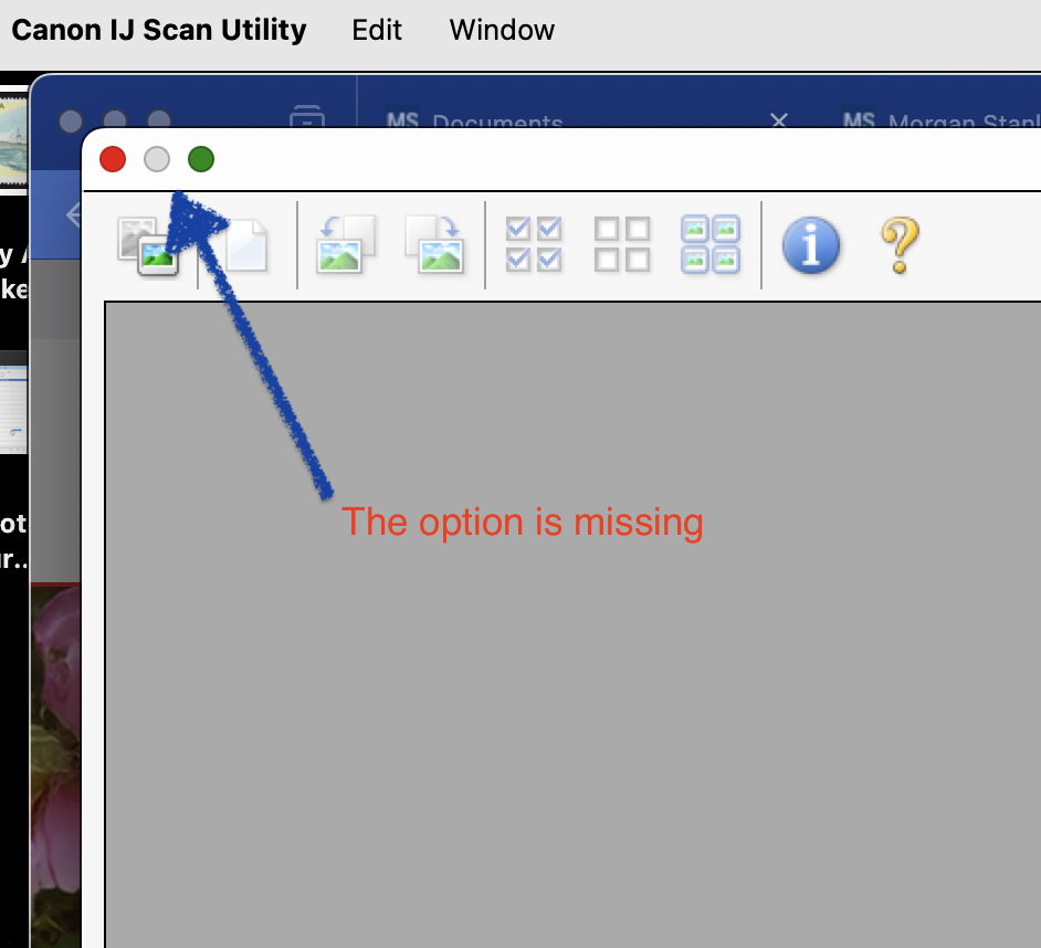 PIXMA MX922: Canon IJ Scan Utility minimize button... - Canon Community