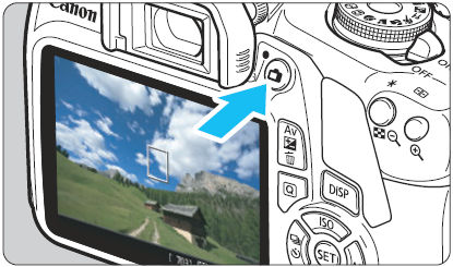EOS Rebel T7 How to take pictures via LCD monitor - Canon Community