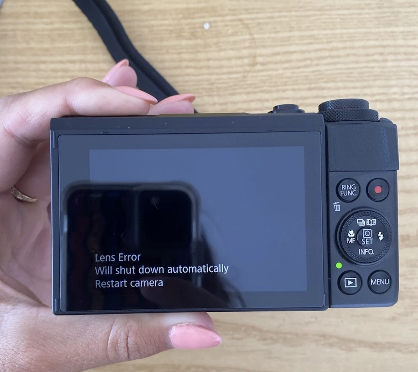 PowerShot G7 X Mark II - LENS ERROR Help! - Canon Community