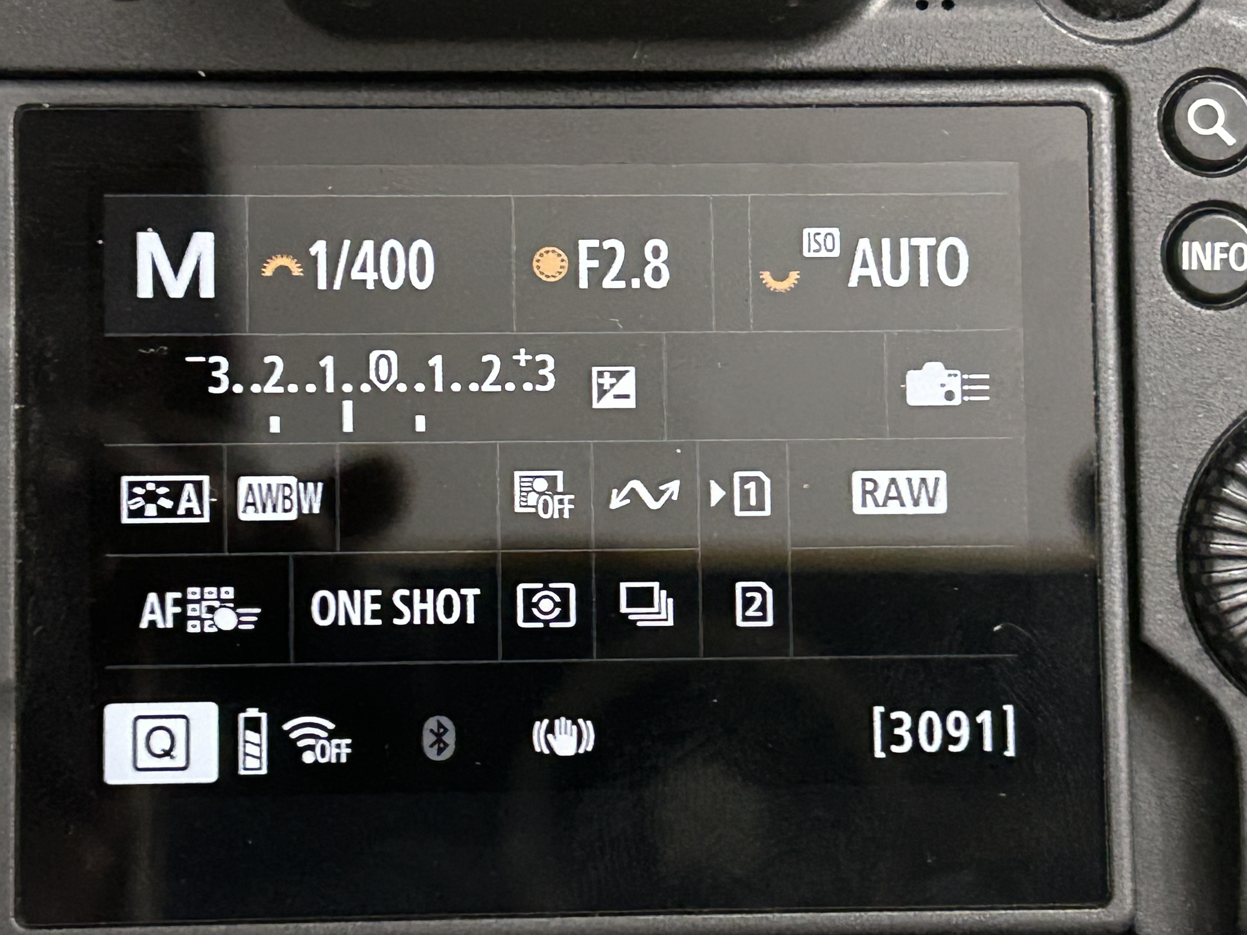 EOS R5 Mark II Light Metering Only Recognizes Cent... - Canon Community