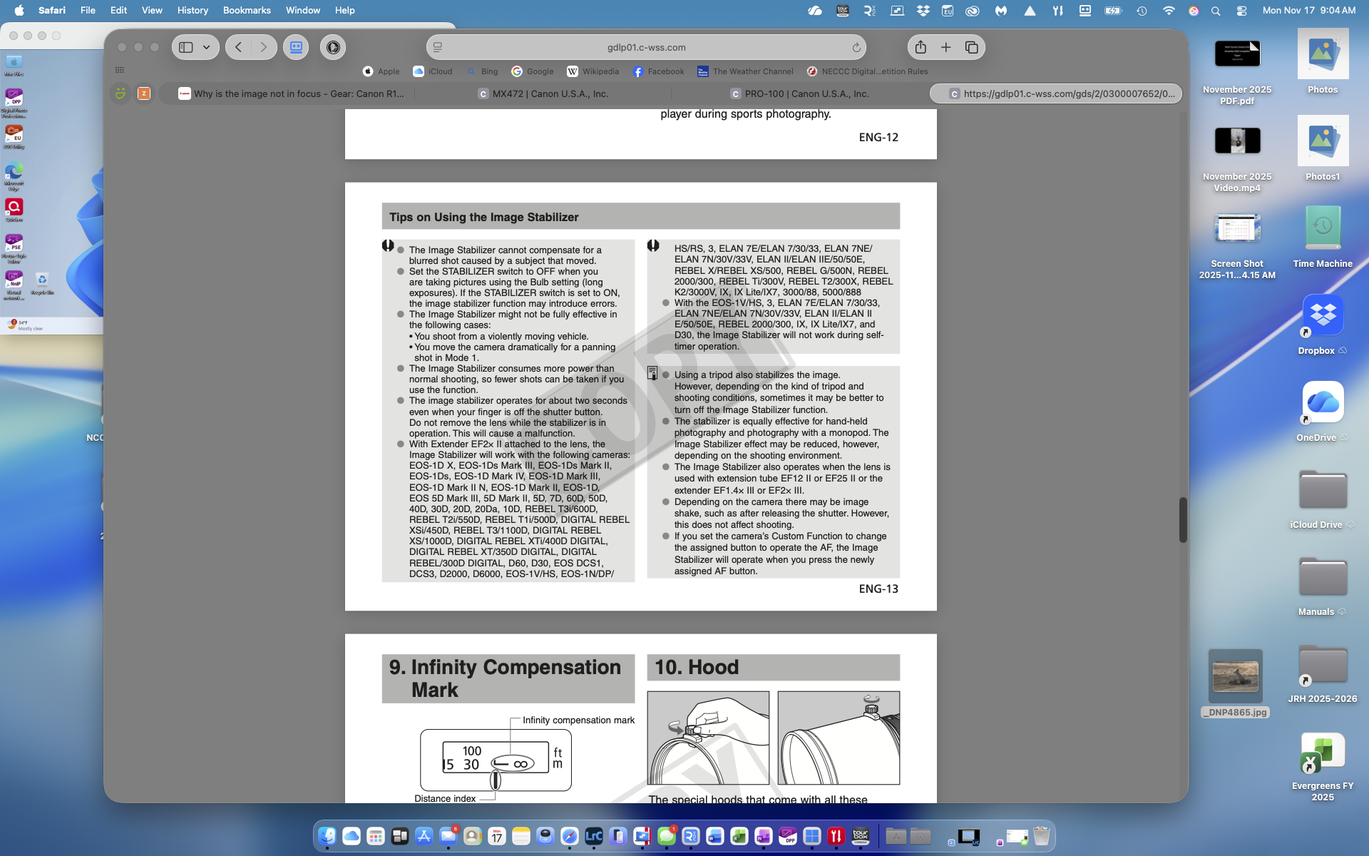 Why is the image not in focus - Gear: Canon R1 and... - Page 2 - Canon ...