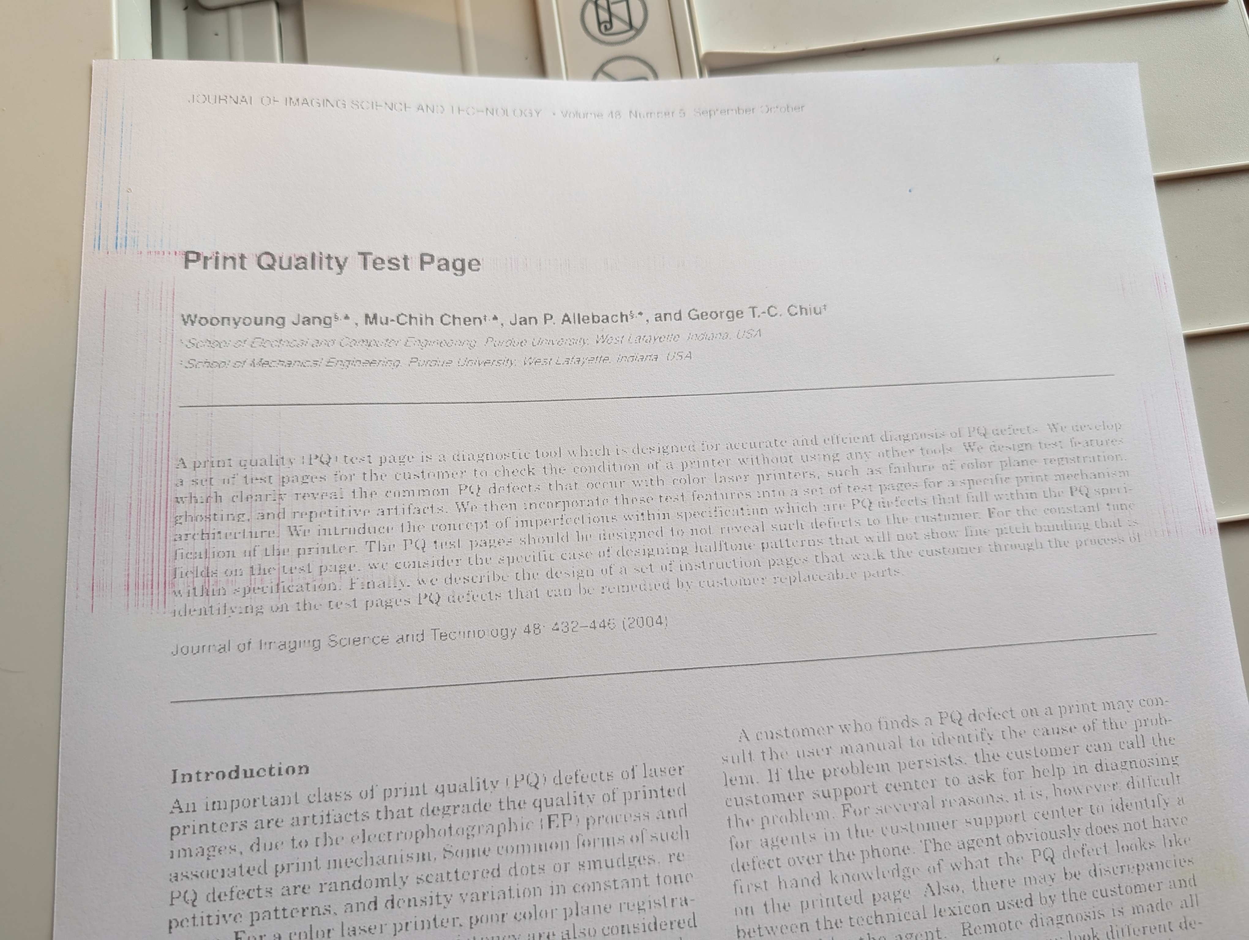 imageCLASS MF644Cdw Faded print, red and blue mark... - Canon Community