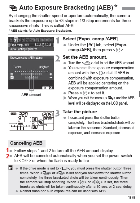 Original 7D AEB - Canon Community