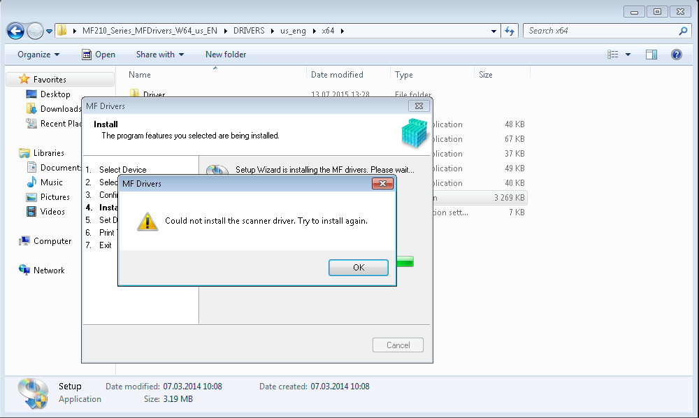 Canon mf 216 scaner driver problem - Canon Community