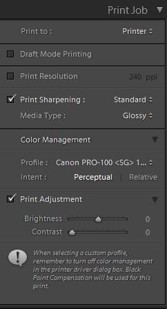 Color mismatch printing from Lightroom CC with Pro... - Canon Community